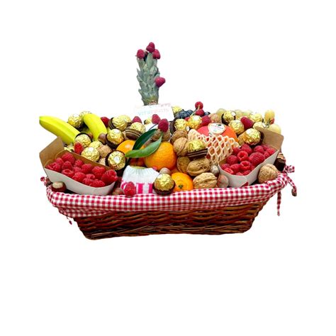 Corbeille de fruits à offrir
