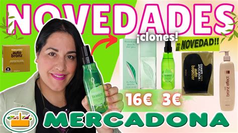 HOY LUNES 3 ABRIL NOVEDADES MERCADONA PERFUMERÍANUEVO BODY SPRAY CLON