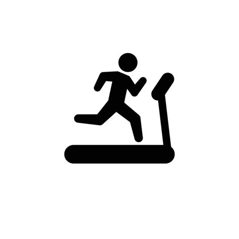 hombre corriendo en rueda de andar icono sencillo sólido estilo