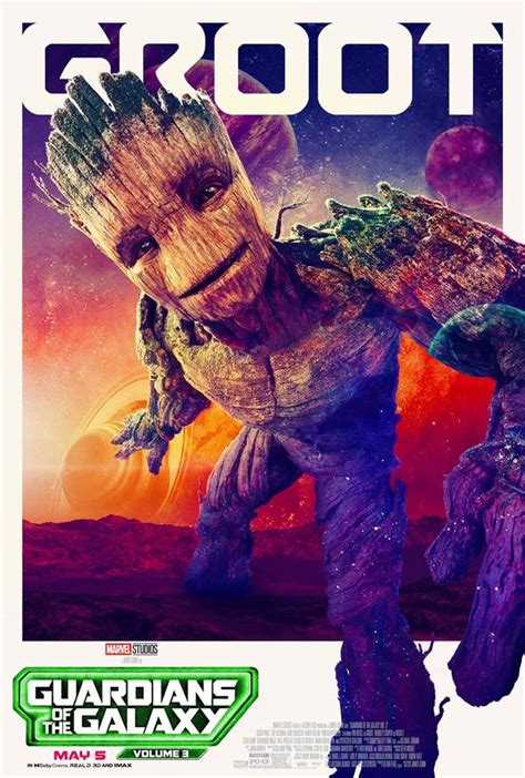New Guardians Of The Galaxy Vol Character Posters Revealed
