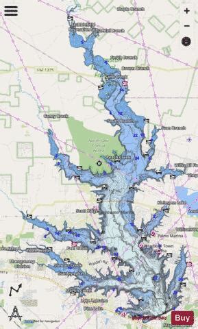 Lake Conroe Fishing Map Alaine Leonelle