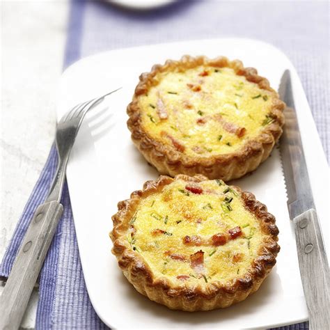Recette Mini Quiches Au Bacon Et Au Ch Vre