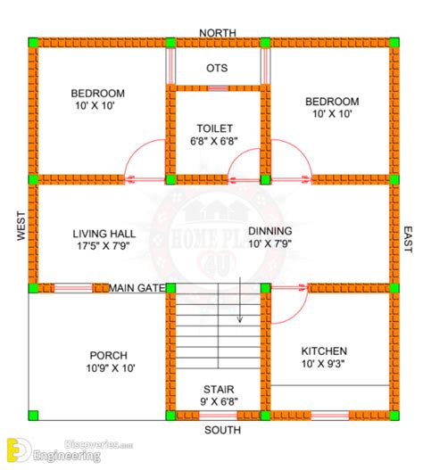 G 1 House Front Elevation And Section Details Autocad Dwg Drawing File