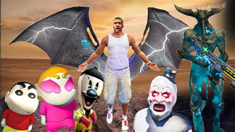 Franklin Become HELL GOD To Fight SERBIAN DANCING LADY In GTA 5