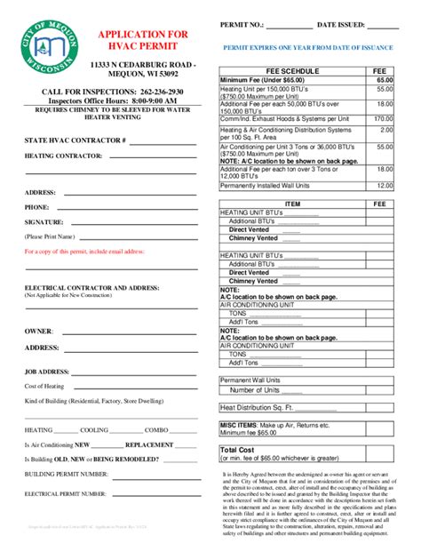 Fillable Online Permit Applications Or Forms Fax Email Print PdfFiller