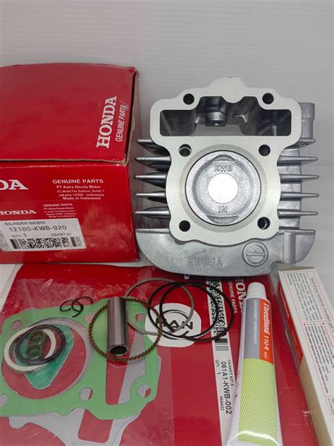 BLOK SEHER KOMPLIT KWB HONDA REVO ABSOLUTE BLADE 110 REVO FIT KARBU