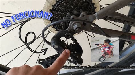Cómo ajustar un desviador trasero de bicicleta desde 0 Genérico YouTube