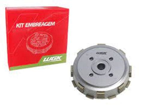 Kit Embreagem Cubo Plato Discos Completa Titan Cg Wgk Pr