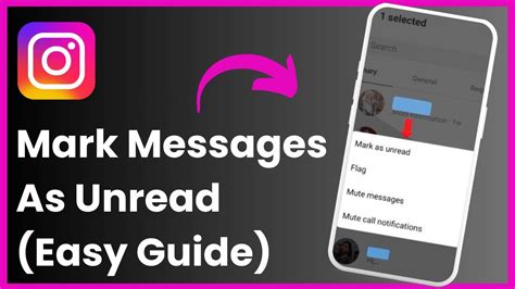 How To Mark Message As Unread On Instagram YouTube