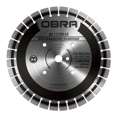 Obra Disco Diamante Segmentado Concreto Ds 11350ca Climatizacion Cl