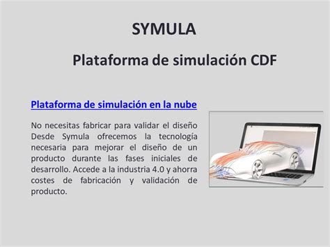 Ppt Symula Plataforma De Simulaci N En La Nube Cfd Powerpoint