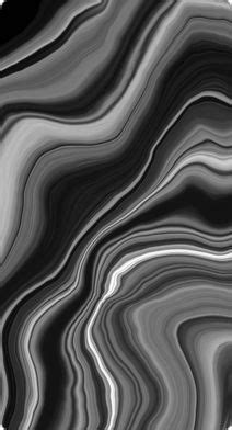 Liquid Black White Agate 1 Poster Picture Metal Print Paint By