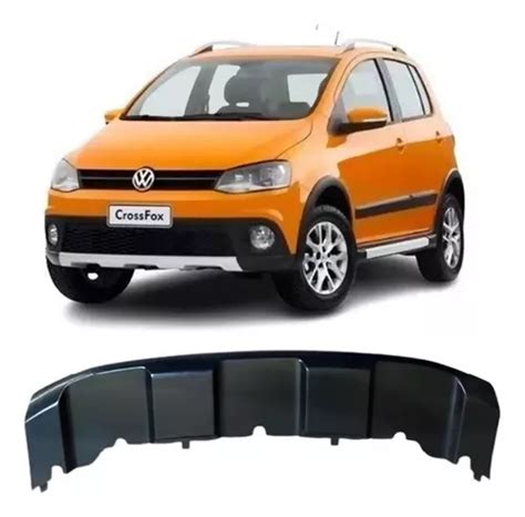 Moldura Spoiler Parachoque Dianteiro Crossfox 11 A 14 Preto Frete grátis