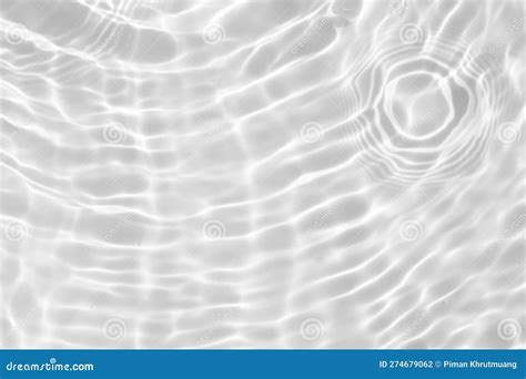 Abstract White Transparent Water Shadow Surface Texture Natural Ripple