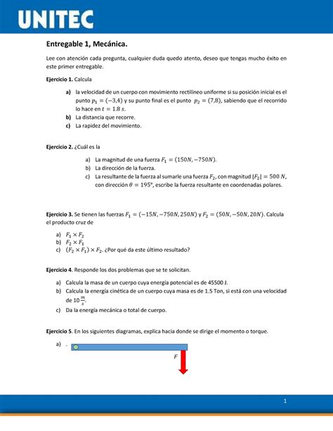ENTREGABLE 1 PROBABILIDAD Y ESTADISTICA 1 Entregable 1 Mecánica Lee