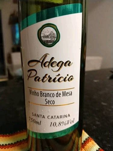 Adega Patrício Branco de Mesa Seco Vivino France