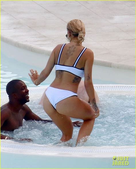 Rita Ora Relaxes In A Bikini By The Pool In France Photo 4111163