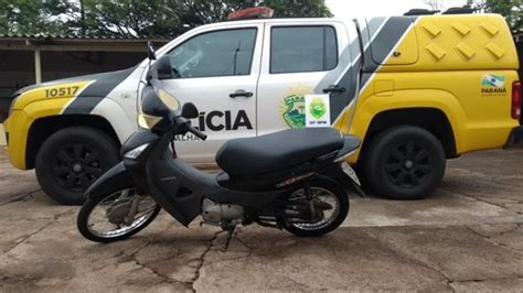 Polícia Militar apreende moto adulterada em Douradina