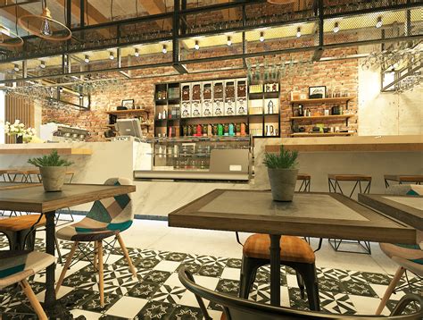 Simple Cafe Design By Chrismas Ardianto At Coroflot