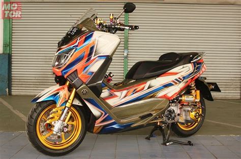 Yamaha NMAX Modifikasi Full Spek Tampilan Kontes Tenaga Badak Motorplus