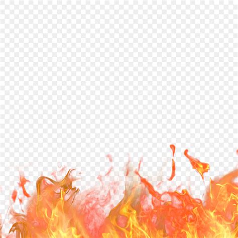 Api Merah Menyala Merah Pembakaran Api PNG Transparan Clipart Dan