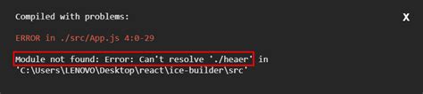 How To Fix Module Not Found Can T Resolve In React