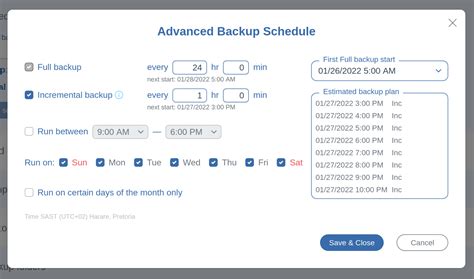 how to set up mysql incremental backups spinupwp