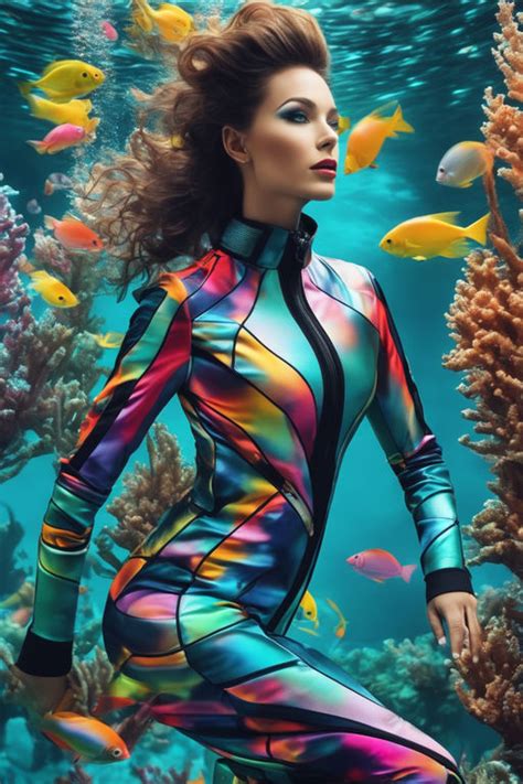 Sexy Underwater Scuba Diving