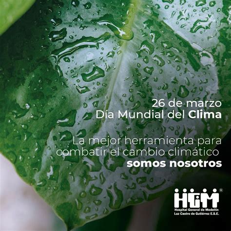 Día Mundial del Clima