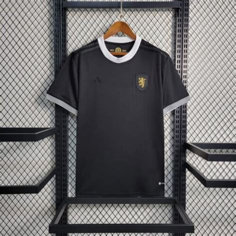Scotland Black Special Edition Men Soccer Jersey Zorrojersey