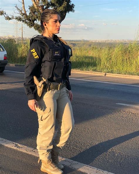 Mulheres Na Polícia Rodoviária Federal Fardas profissionais Mulher