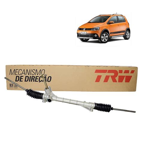 Caixa Setor de Direção Mecânica Elétrica Nova TRW Vw Fox Crossfox