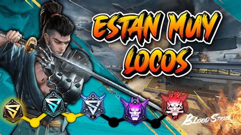ASI Son Las PARTIDAS En Rango PLATINO BLOOD STRIKE YouTube