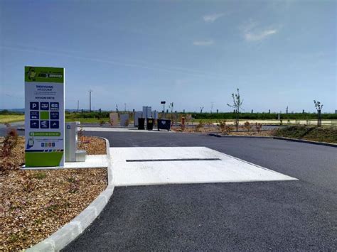 Nouvelle aire de camping car à Servon dans la Manche à 15 minutes du