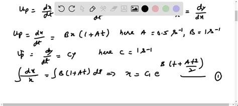 SOLVED Consider The Flow Described By The Velocity Field V B X 1 A T