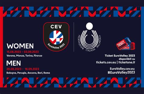 EuroVolley 2023 Maschili Dall11 Agosto Parte La Vendita Online Dei
