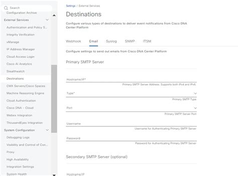 Cisco DNA Center Platform User Guide Release 2 2 3 Configurations