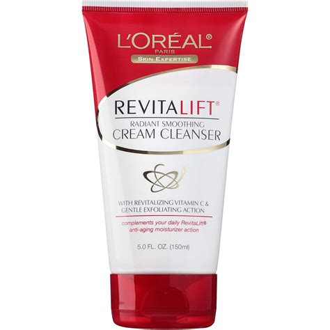 L Oral Paris Revitalift Radiant Smoothing Cream Cleanser 5 Fl Oz
