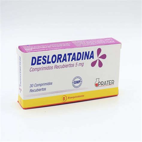 Desloratadina 5 Mg 30 Comprimidos Recubiertos Surfarma
