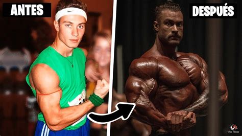 Chris Bumstead Antes Y Despues Del Mr Olympia Youtube