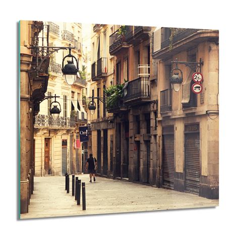 Artprintcave Miasto Barcelona Nowoczesne Obraz Na Szkle X Cm