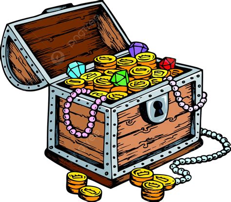 Treasure Chest Drawing PNG Vector PSD And Clipart With Transparent