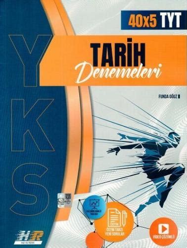 Hız ve Renk Yayınları TYT Tarih 40 x 5 Denemeleri Komisyon