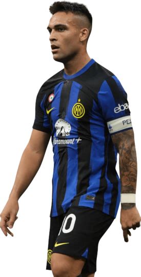 Lautaro Mart Nez Inter Football Render Footyrenders
