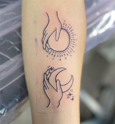 25 Gorgeous Sun And Moon Tattoo Designs Suitable For Anyone