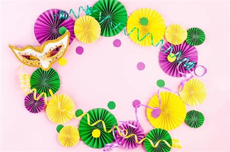 Fundo Colorido De Carnaval Ou Carnaval Foto Premium