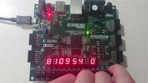 fpga tutorials scrolling text with 7 segment displays