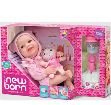 Boneca Reborn Abre Fecha Os Olhos Ursinho Diver New Born Frete grátis