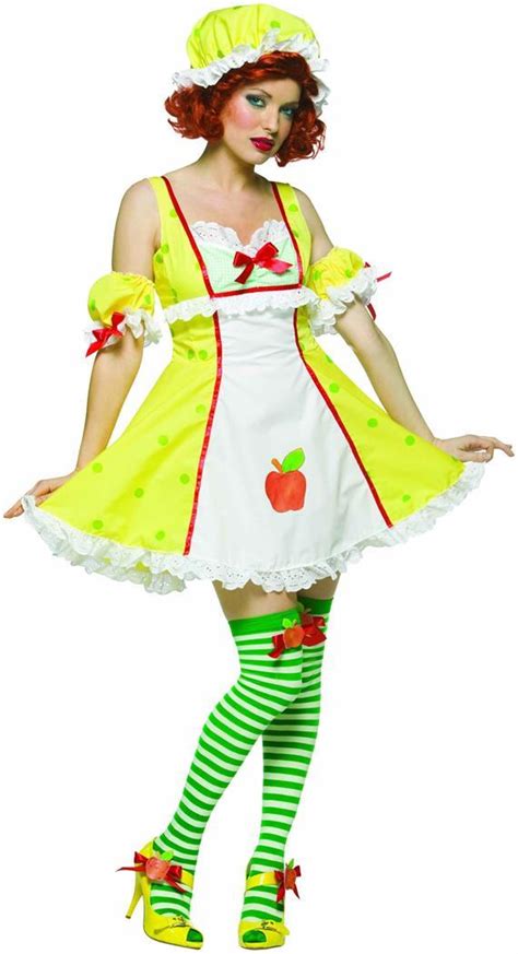Strawberry Shortcake Apple Dumpling Costume Adult PartyBell