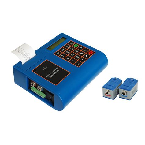 Built In Data Logger Clamp On Non Invasive Portable Ultrasonic Pipeline